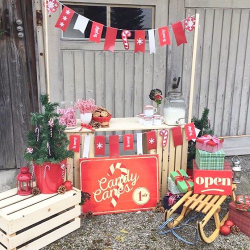 Good Life: Candy Cane Stand Photo Booth - In Good Company